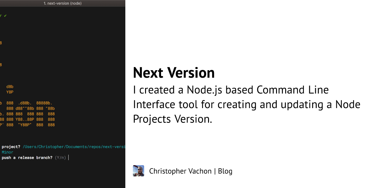 Next Version | Christopher Vachon